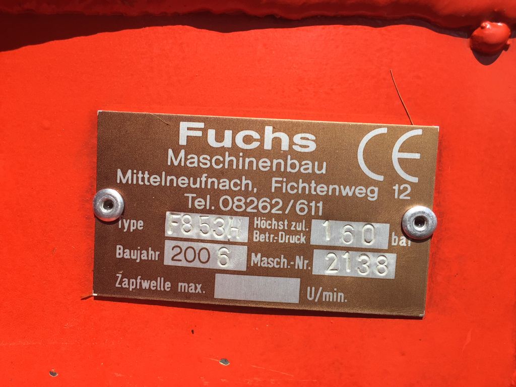 FUCHS F853H Minishovel