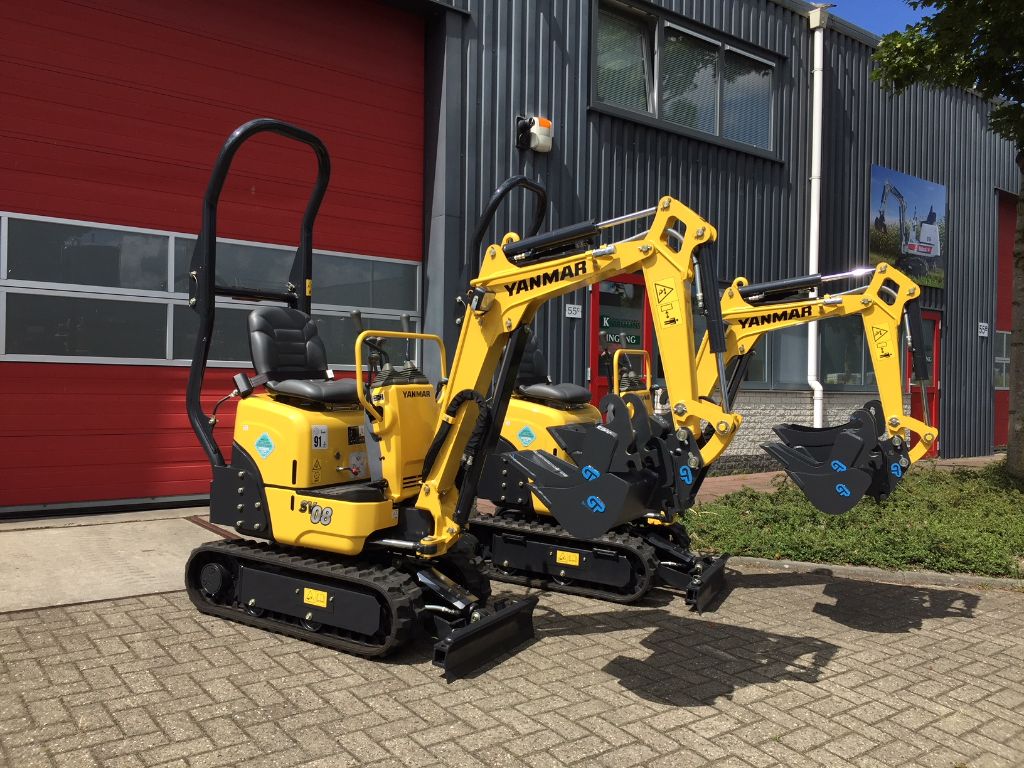 YANMAR SV08 minigraver NIEUW