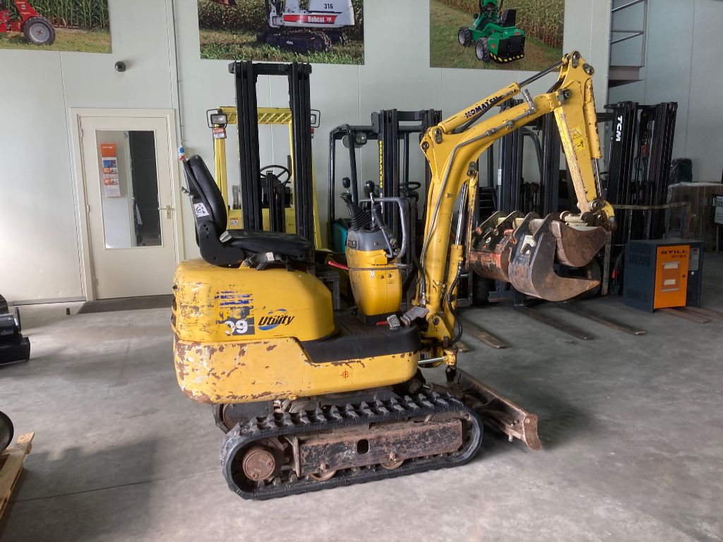 KOMATSU PC09 minigraver